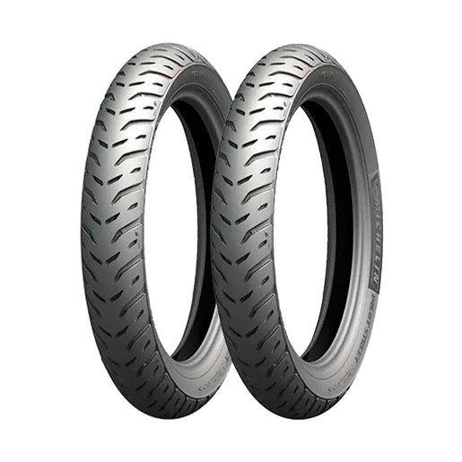 Jogo Pneus de Moto Michelin Pilot Street 2 90/90-14 52S + 100/90-14 57S TL