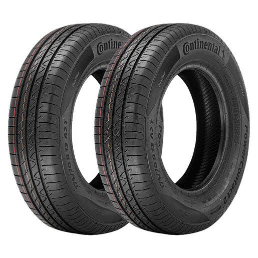 Jogo 2 Pneus Continental Aro 14 PowerContact 2 175/70R14 84T